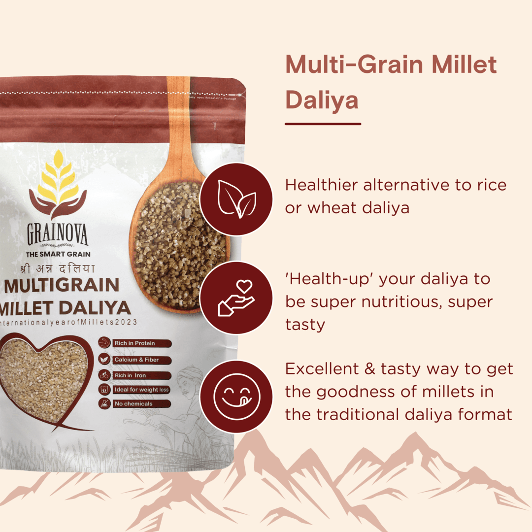 Millets Daliya | Grainova Mix Millets Daliya - 750 gm
