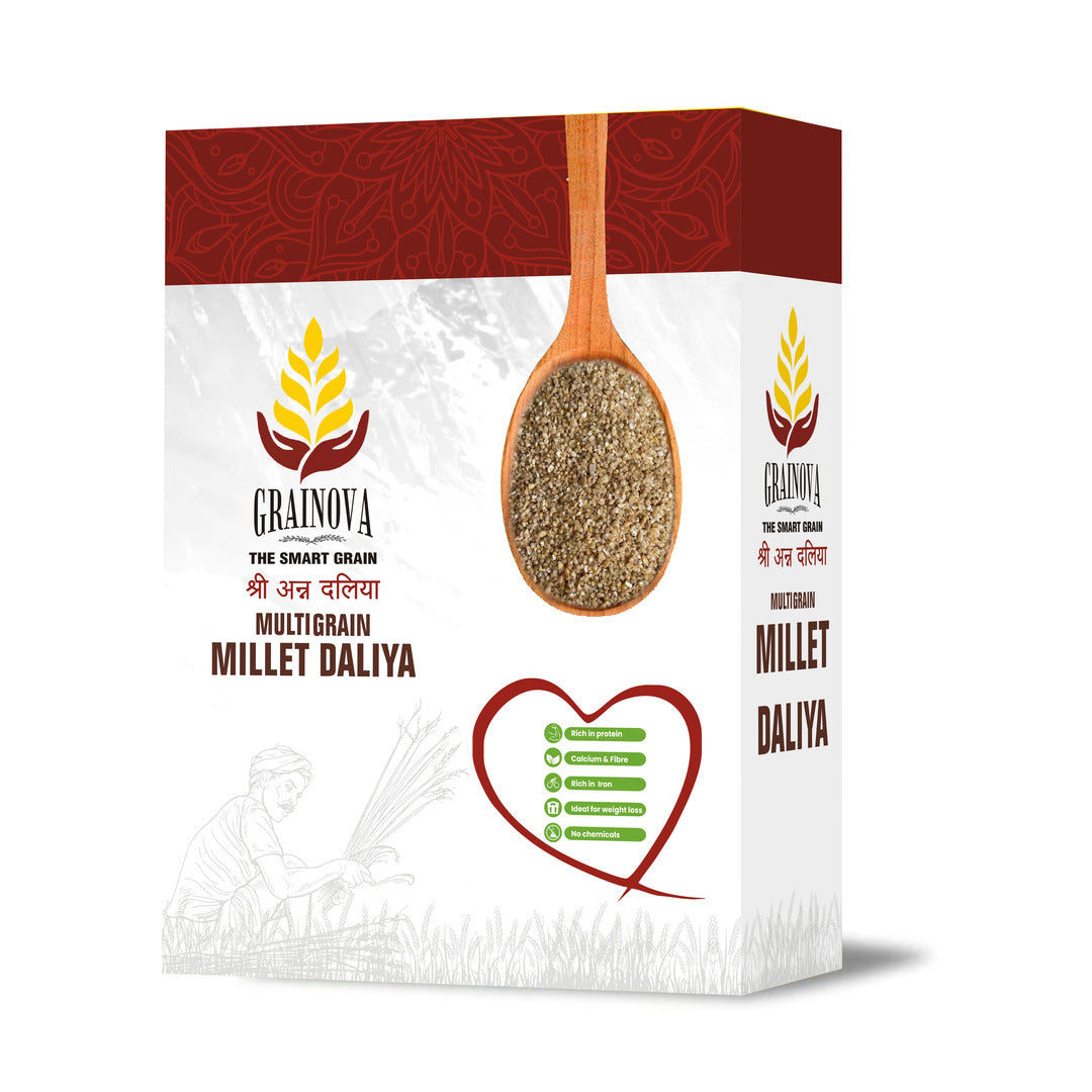 Millets Daliya | Millet Dalia | Grainova Mix Millets Daliya-1 KG
